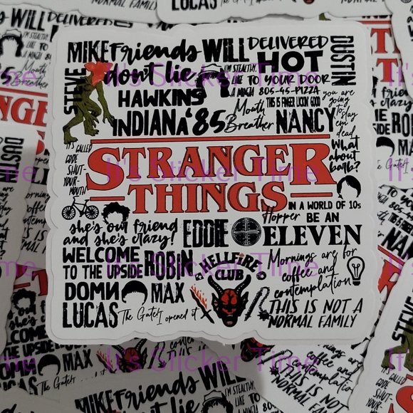 Other | Hellfire Club Stranger Things Sticker 2 Pack | Poshmark